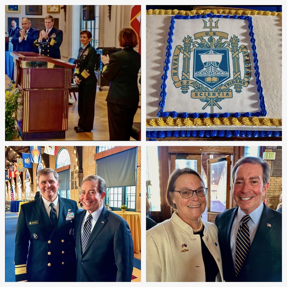 Historic Change of Command of the USNA Superintendent